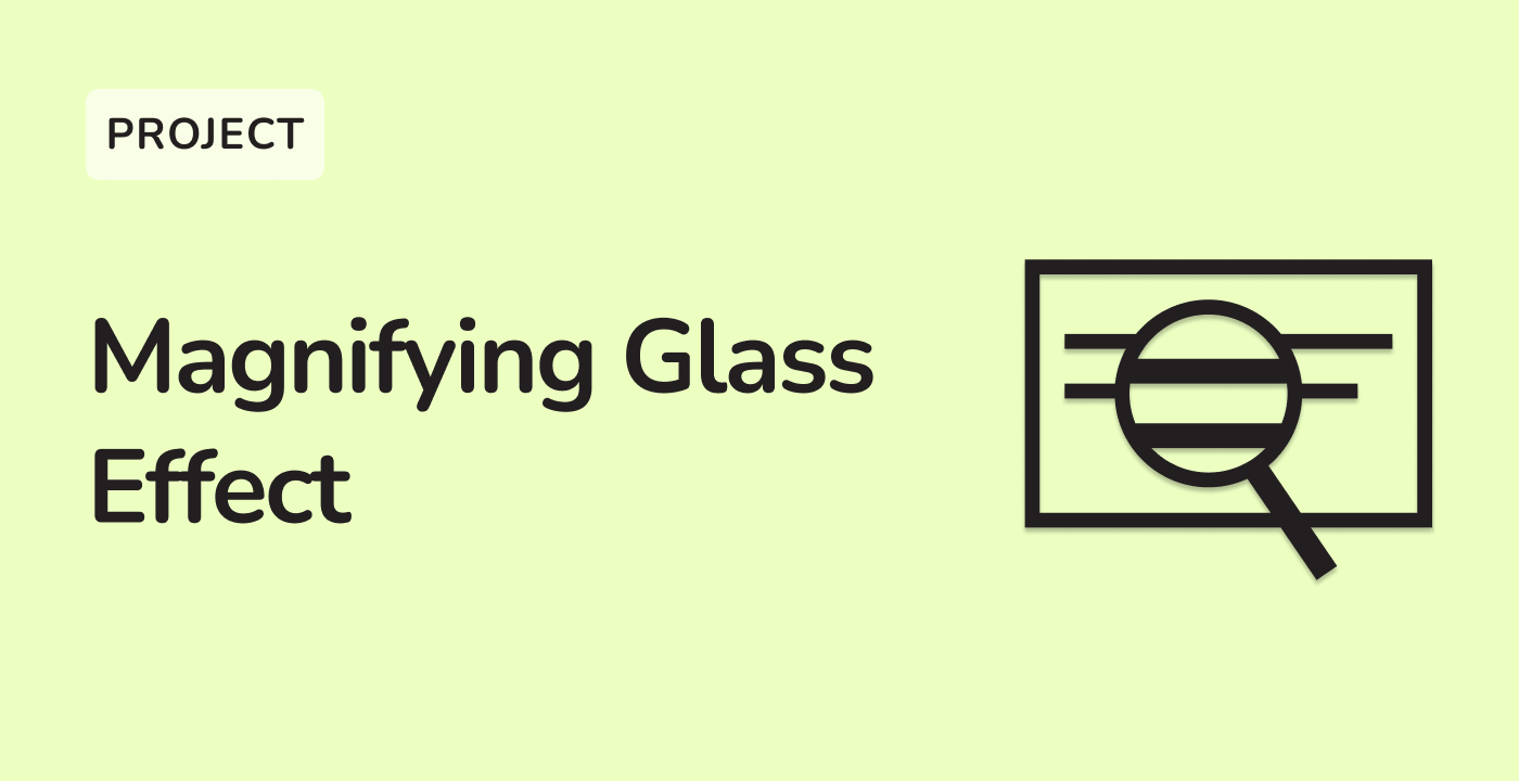 Implement a Magnifying Glass Effect Using Canvas with AI and Hands-On ... Implement a Magnifying Glass Effect Using Canvas with AI and Hands-On ...