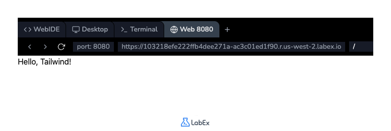 Tailwind CSS: Style Elements with Utility Classes | LabEx
