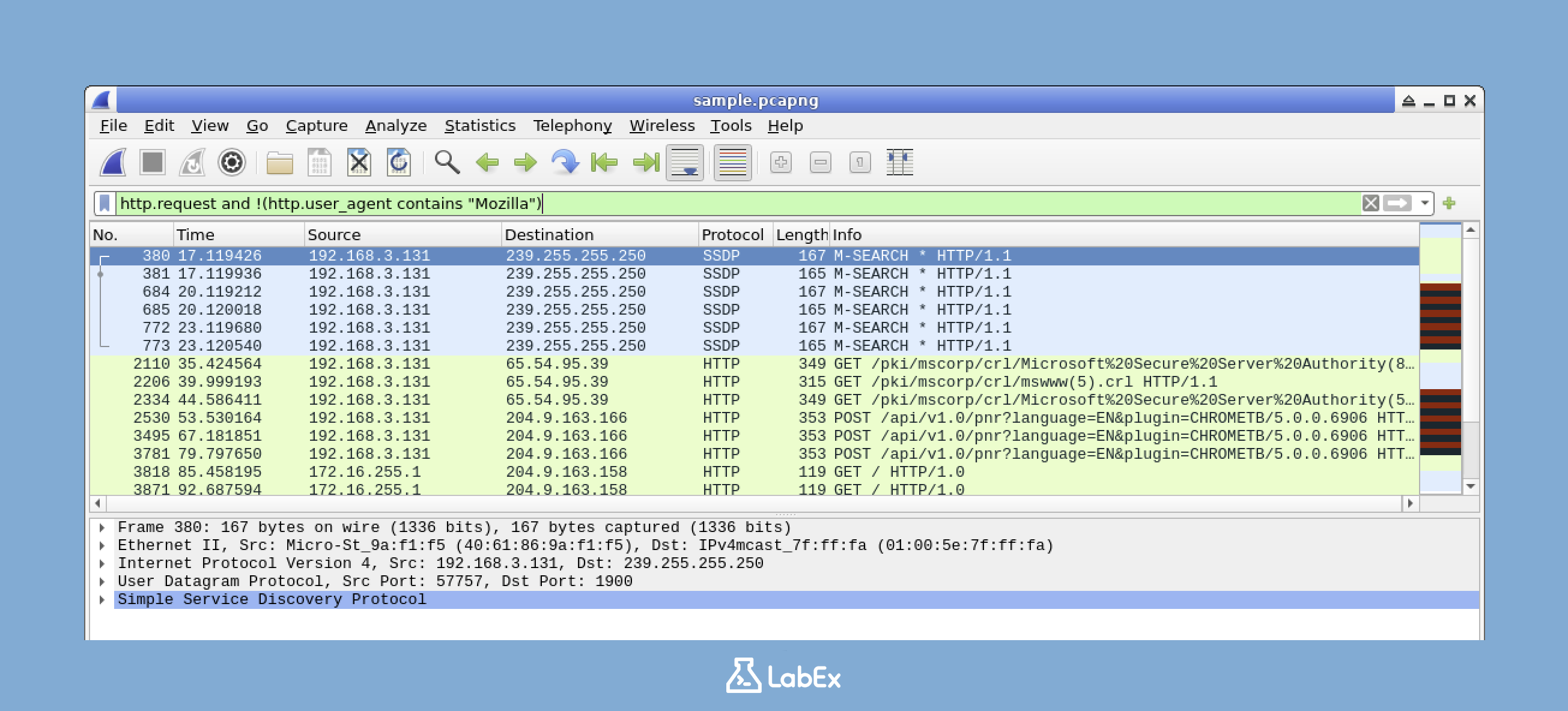 Analyze Network Traffic with Wireshark Display Filters | LabEx