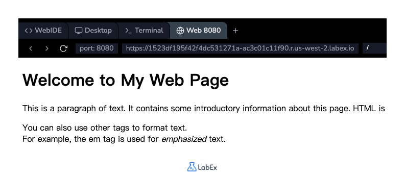 Formato de Texto HTML: Estructura Contenido Web | LabEx