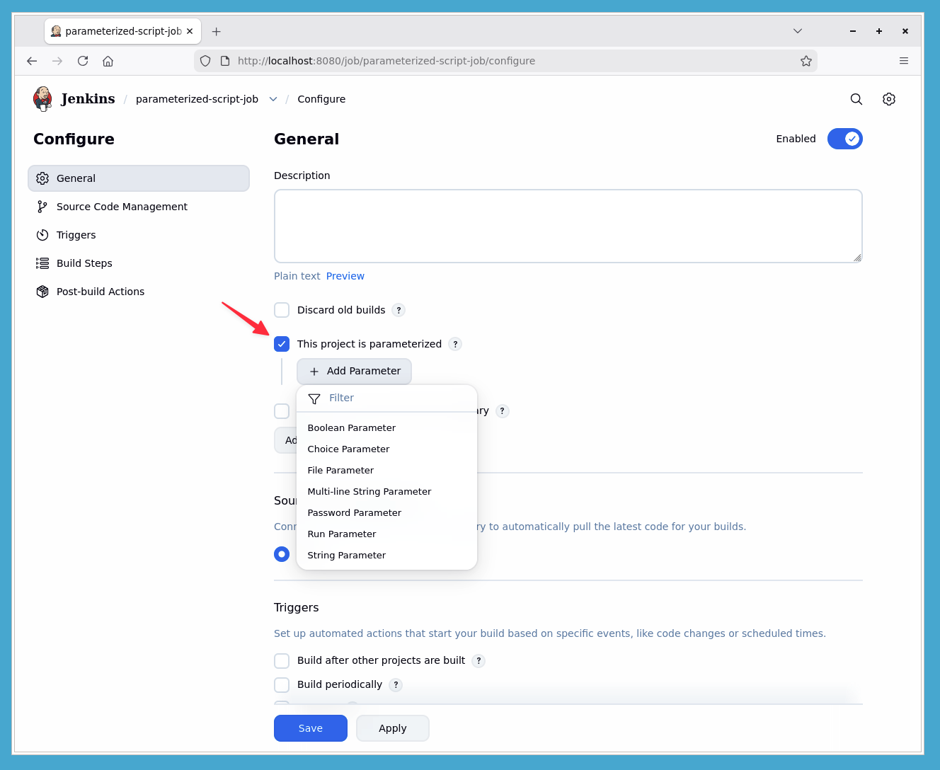 Jenkins 参数化构建与脚本使用指南 | LabEx