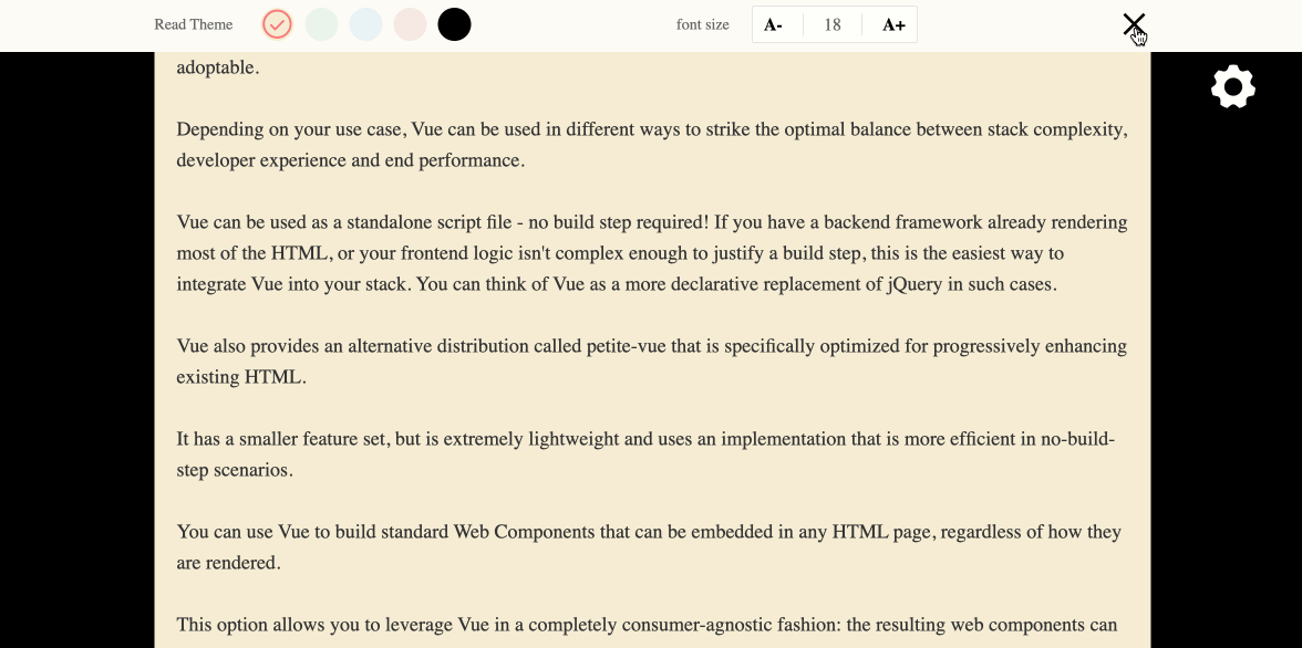 Projekt | Erstellen eines Vue.js-E-Book-Readers | LabEx