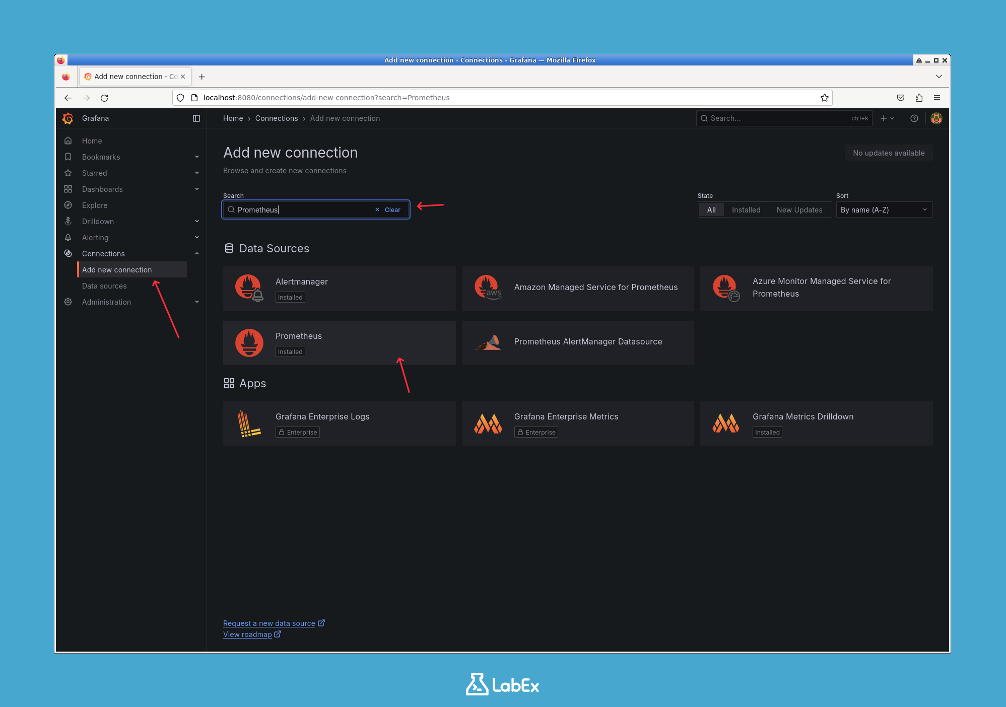 Docker: Install Grafana and Connect to Prometheus | LabEx