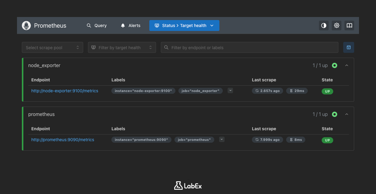 Docker: Set Up Node Exporter for Prometheus Monitoring | LabEx