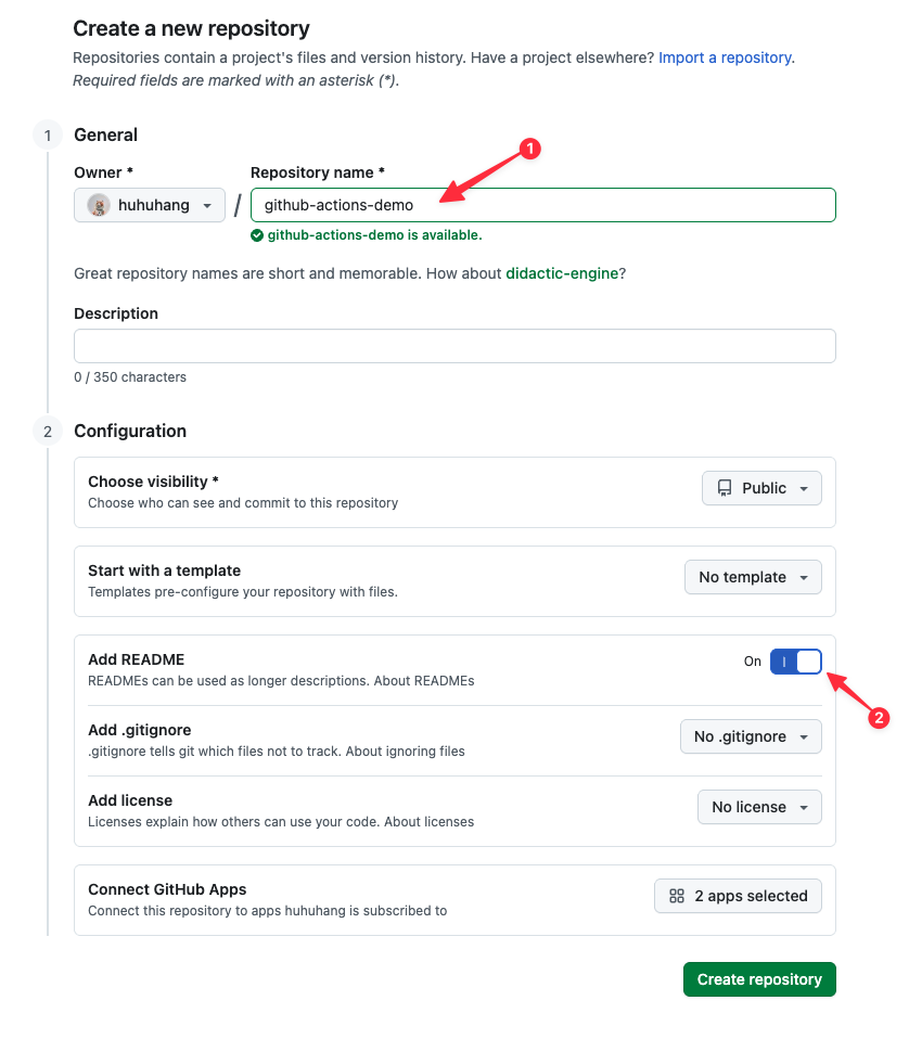 GitHub Actions 设置 - 创建仓库和工作流 | LabEx