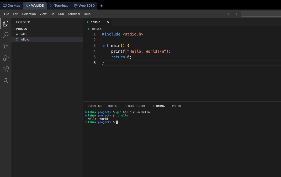Online Virtual Machines & Playgrounds | LabEx