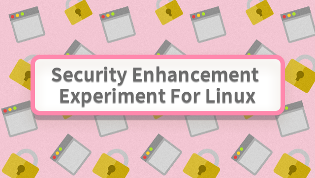 Security Enhancement Experiment For Linux Labex 7942
