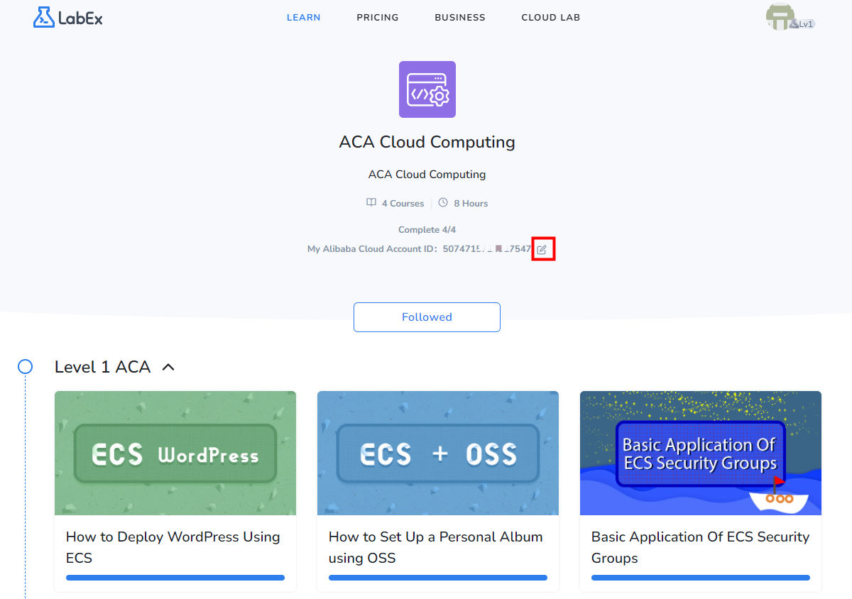 Alibaba Cloud Certification obtaining guide | LabEx